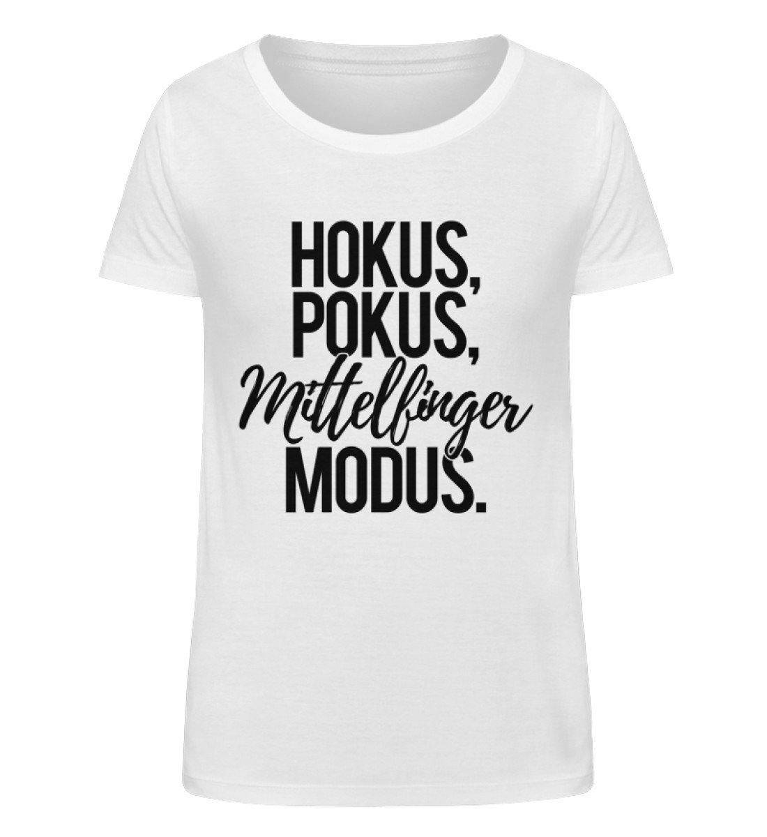 Hokus Pokus Mittelfinger Modus | Herren Organic Shirt ST/ST - words-on ...
